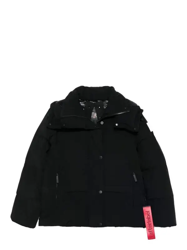 AFTER/LABEL Hooded Jacket - Black