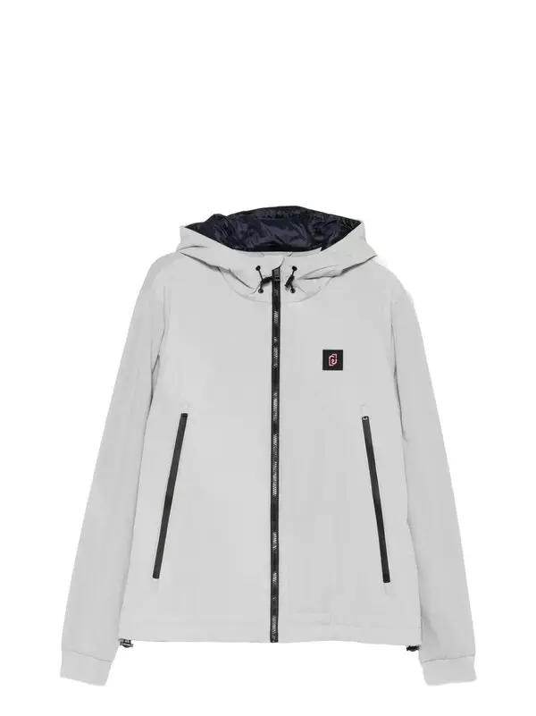 Liu Jo Hooded Zip-up Jacket - Grey