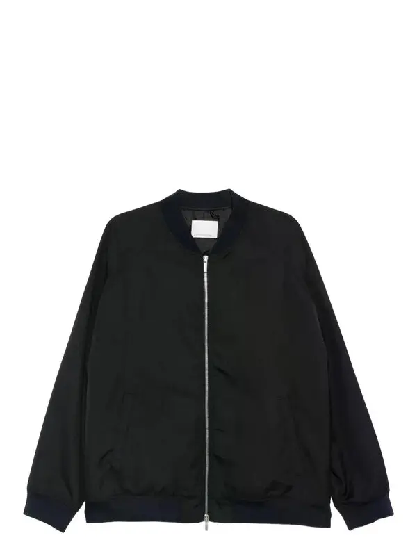 NINE:INTHE:MORNING Zip-up Bomber Jacket - Black