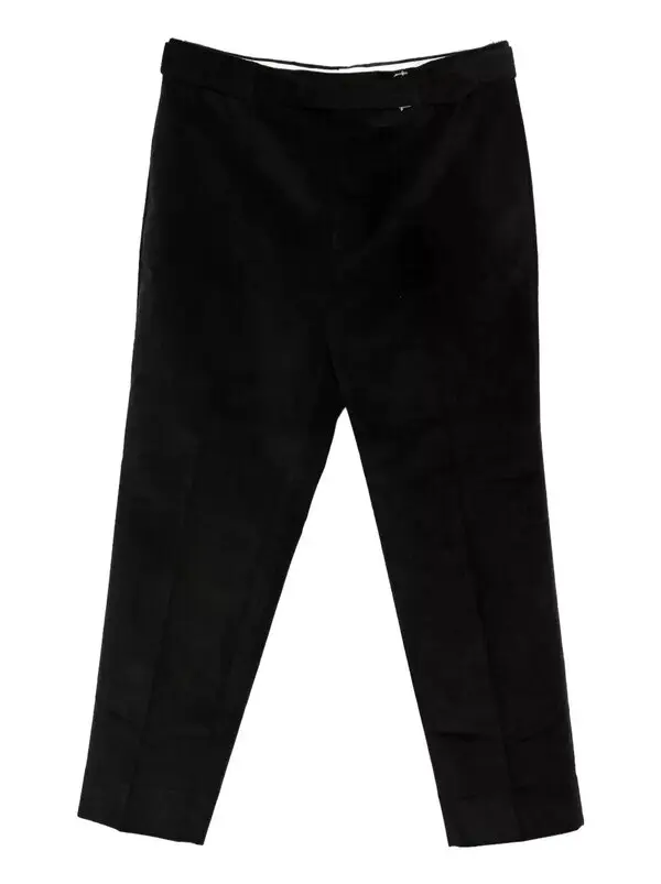 Officine Générale Hoche Corduroy Tapered Trousers - Black