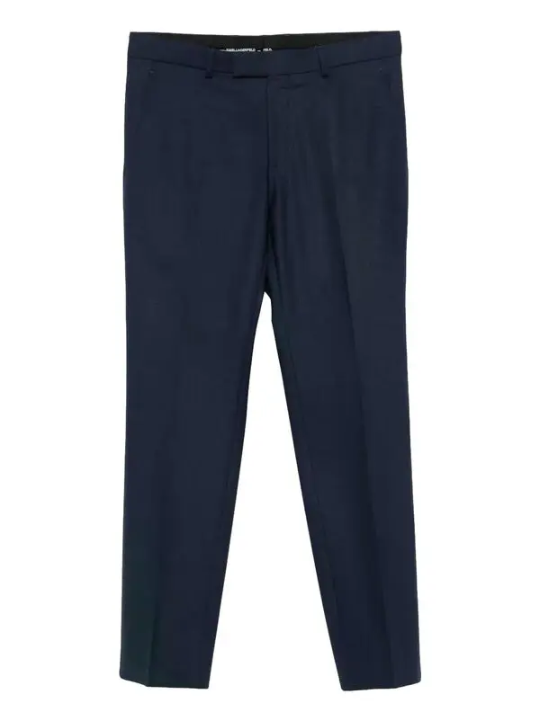 Karl Lagerfeld Tailored Trousers - Blue