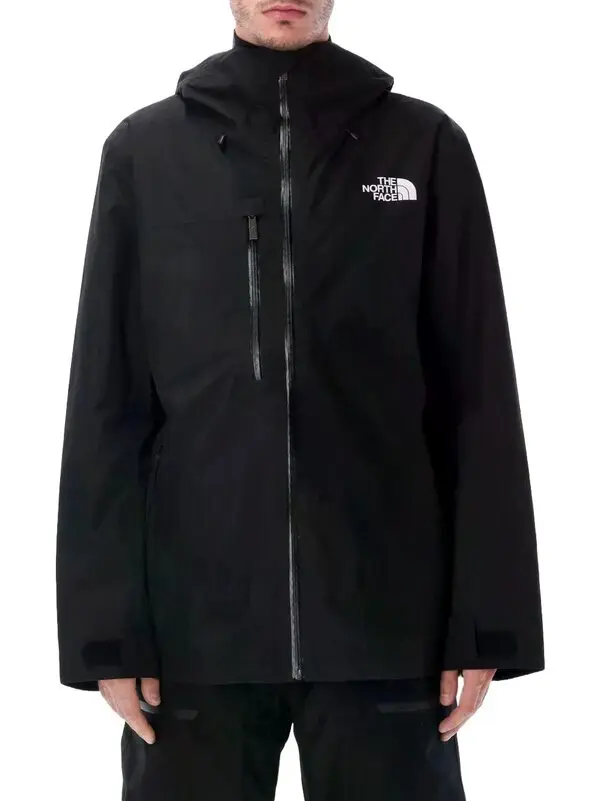 The North Face Hooded Zip-up Ski Jacket - Black