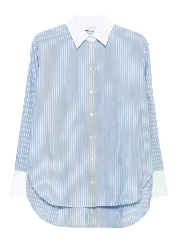 TELA Striped Shirt - Blue