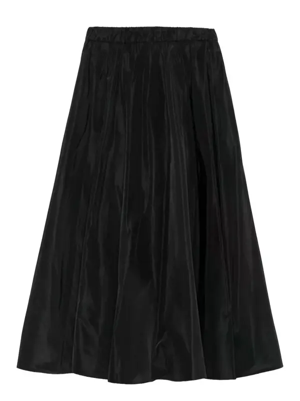 Aspesi A-line Midi Skirt - Black