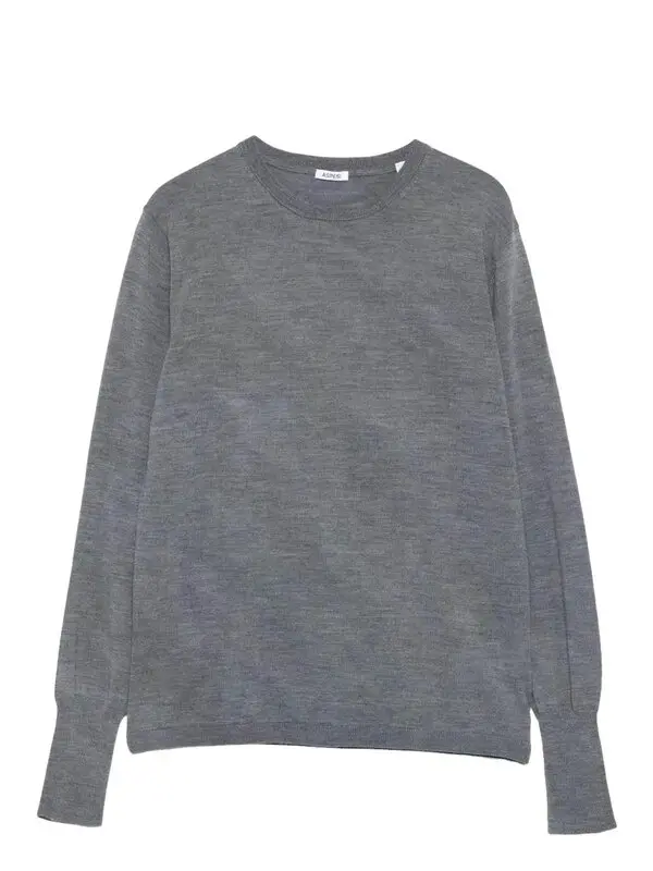 Aspesi Fine-knit Top - Grey
