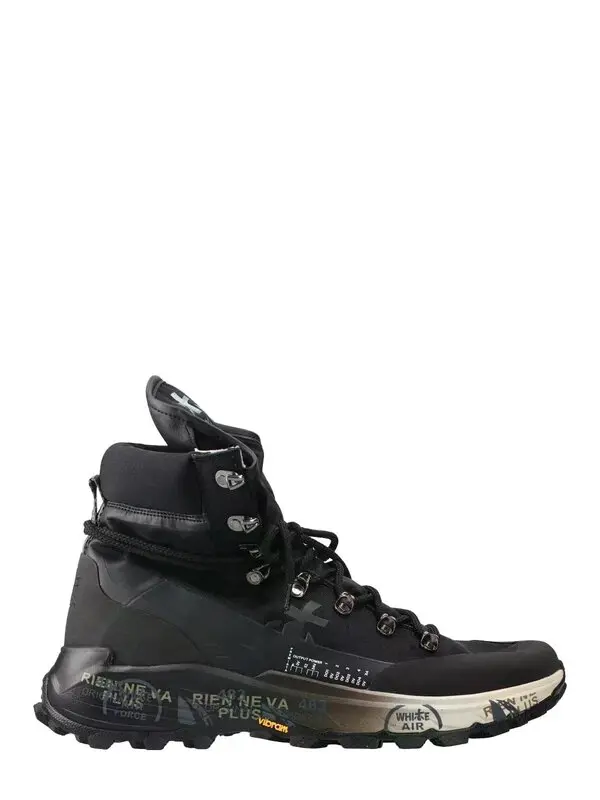 Premiata Midtreck Lace-up Sneakers - Black