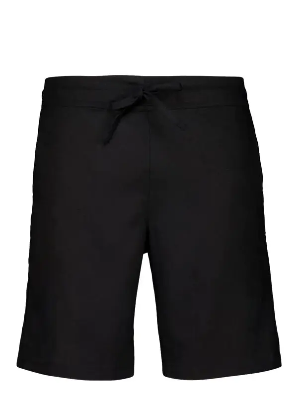 Spiritum Tulum Palmita Bermuda Shorts - Black