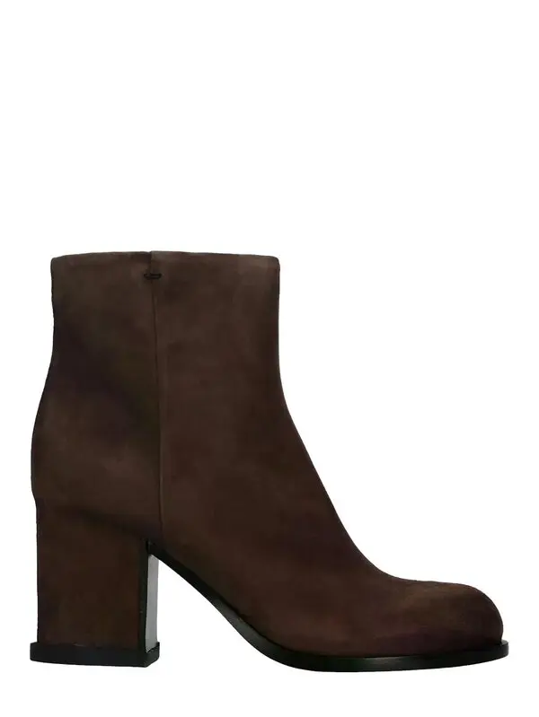 Premiata 70mm Block-heel Ankle Boots - Brown