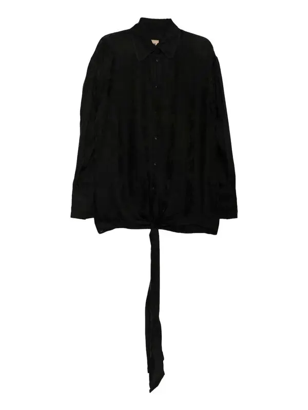 UMA WANG Tubby Shirt - Black