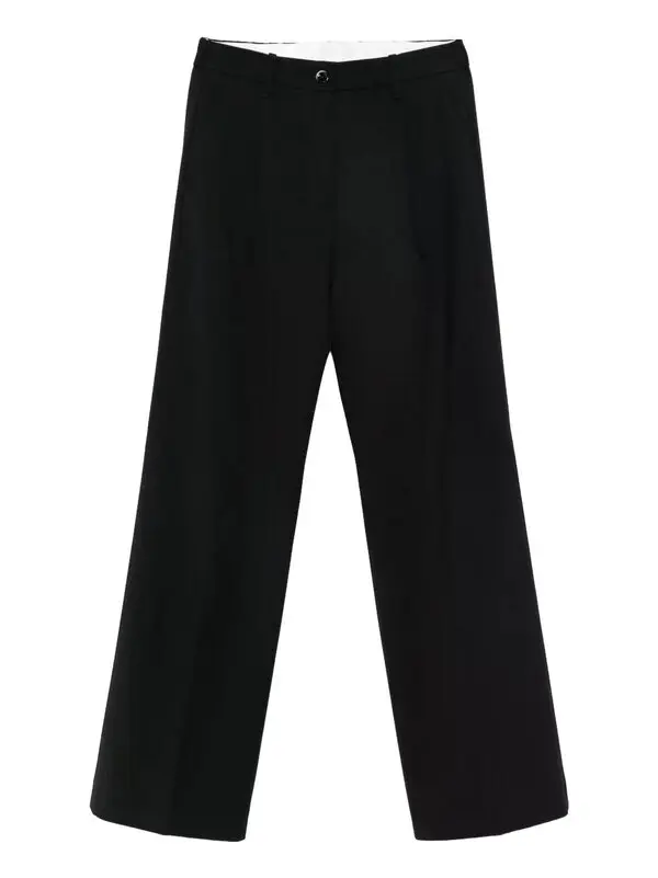 NINE:INTHE:MORNING Pleated Trousers - Black