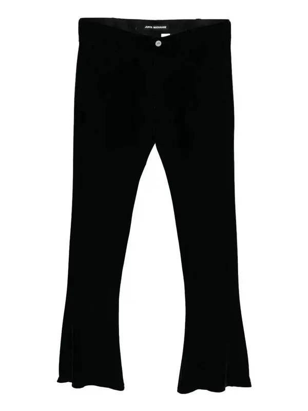 Junya Watanabe Flared Trousers - Black