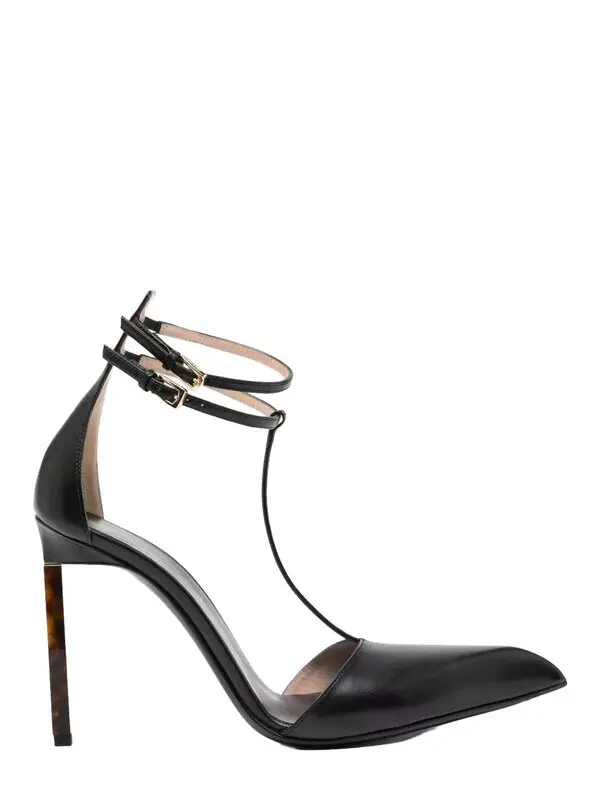 TOM FORD 105mm T-strap Pumps - Black
