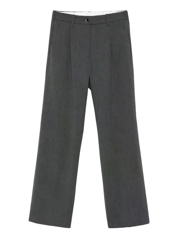 NINE:INTHE:MORNING Pleated Trousers - Grey