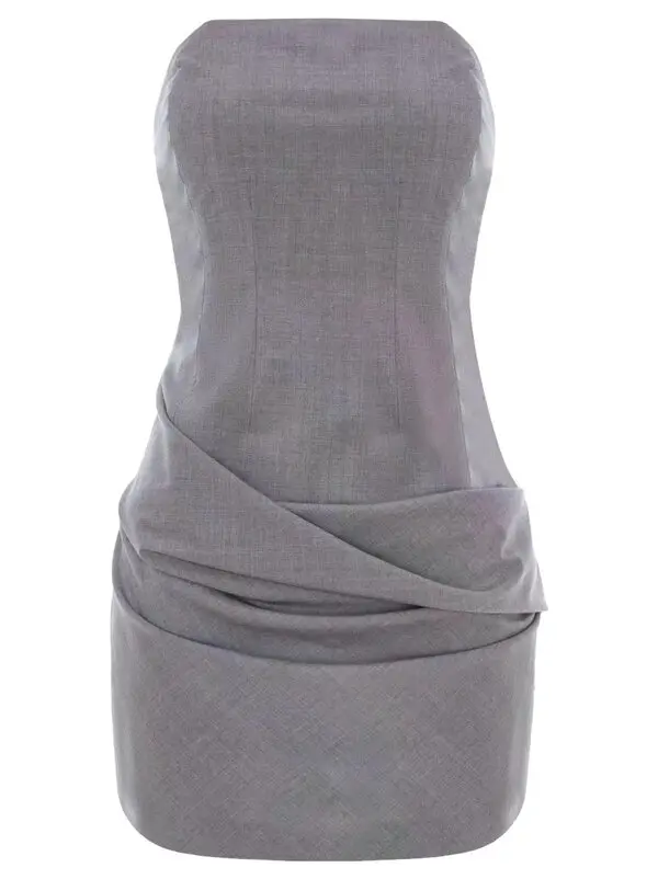 CUANNA Palermo Mini Dress - Grey