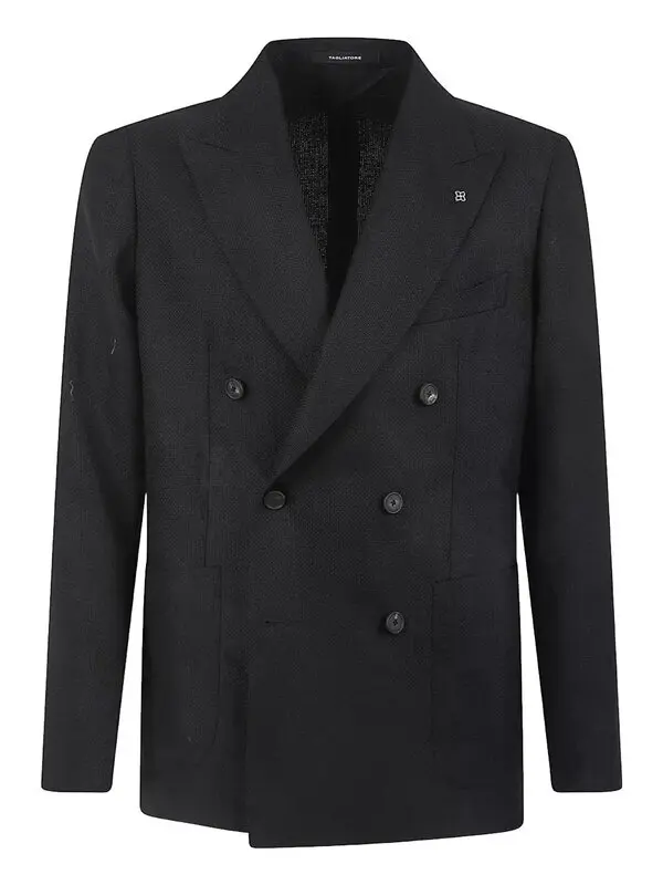 Tagliatore Double-breasted Blazer - Black
