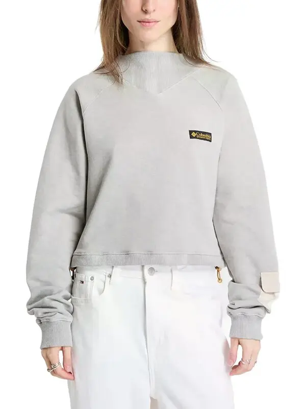 Columbia Logo-patch Sweatshirt - Grey