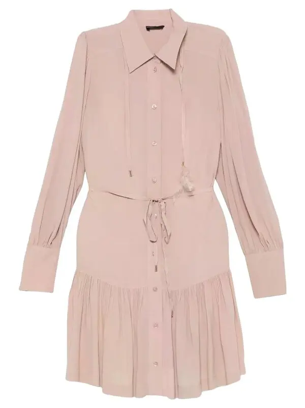 Liu Jo Feather Tie Dress - Pink