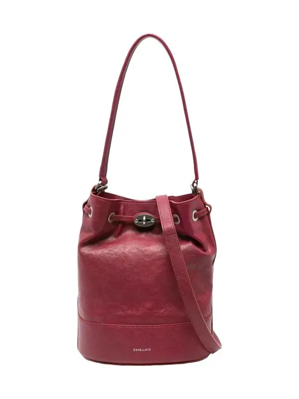 ZANELLATO Small Bucket Bag - Red