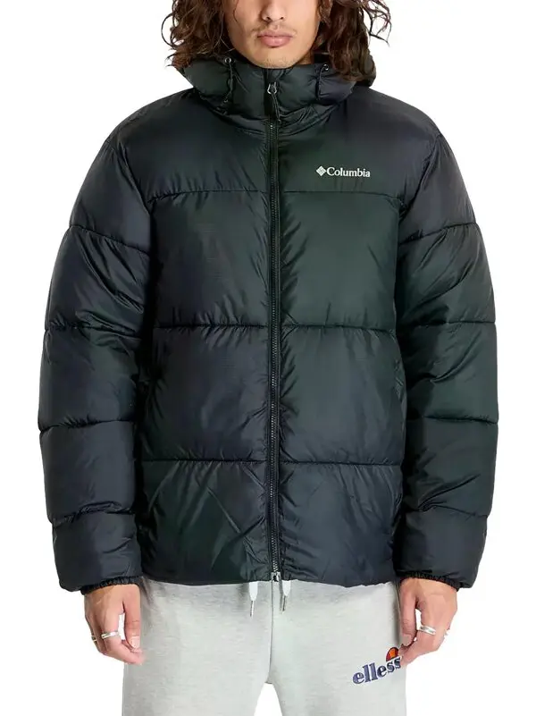 Columbia Logo-print Padded Jacket - Black