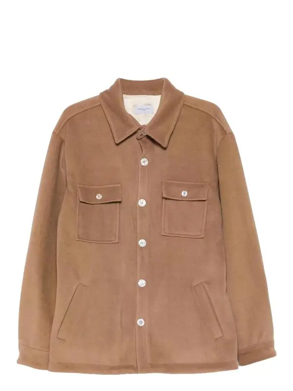 FAMILY FIRST Button-fastening Jacket - Brown