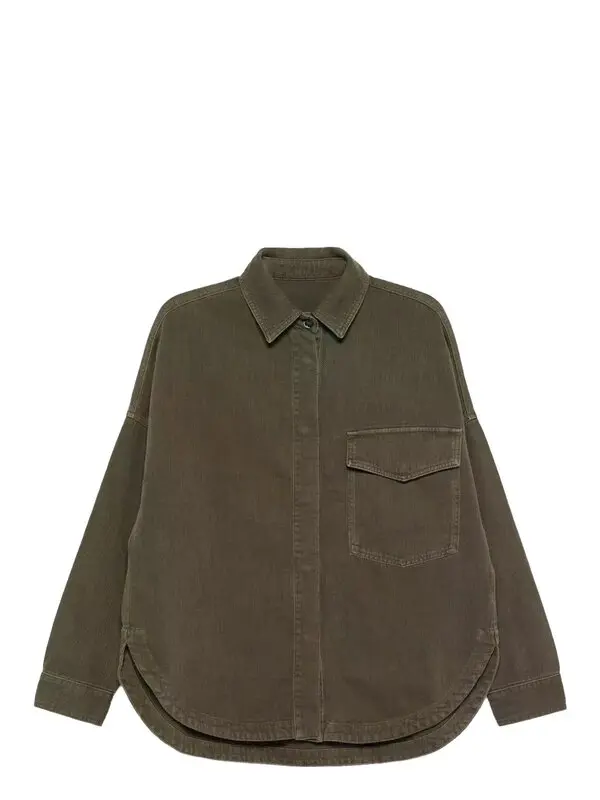 NINE:INTHE:MORNING Pocket Shirt Jacket - Green