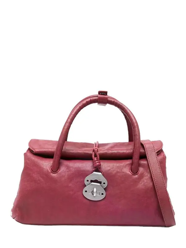 ZANELLATO Dotta Small Tote Bag - Red
