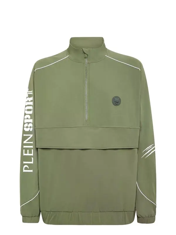 PLEIN SPORT Logo-print Sweatshirt - Green