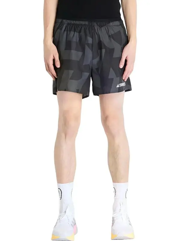 Adidas Terrex Printed Shorts - Grey