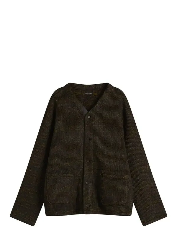 Engineered Garments Nep Knit Cardigan - Brown