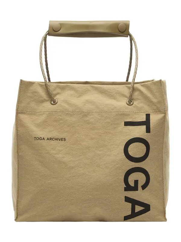Toga Logo Tote - Beige