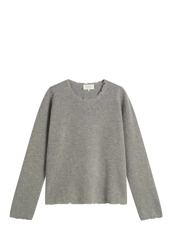 SECOND / LAYER Friends Pullover Sweater - Dove Grey