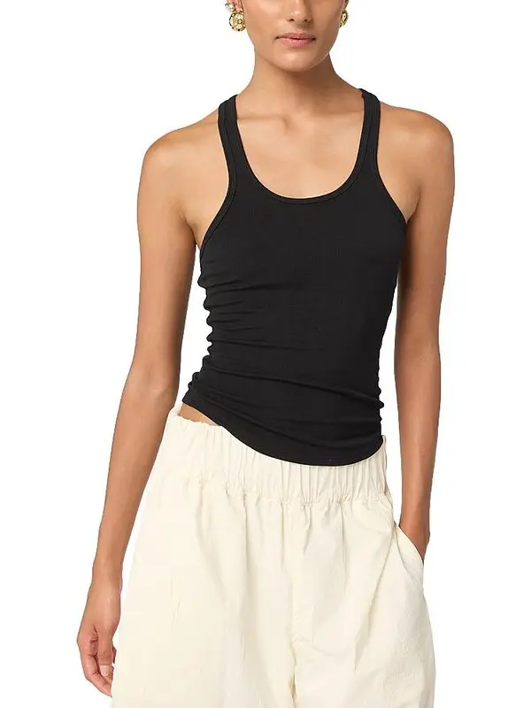 THE LINE BY K Sophie Tank Top - Black