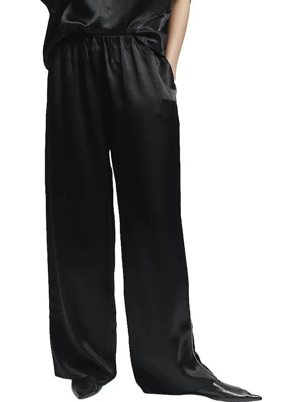 SAINT ART Ethan Embellished Pants - Black