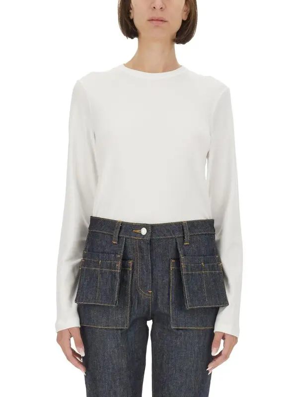 Helmut Lang Logo T-shirt - White