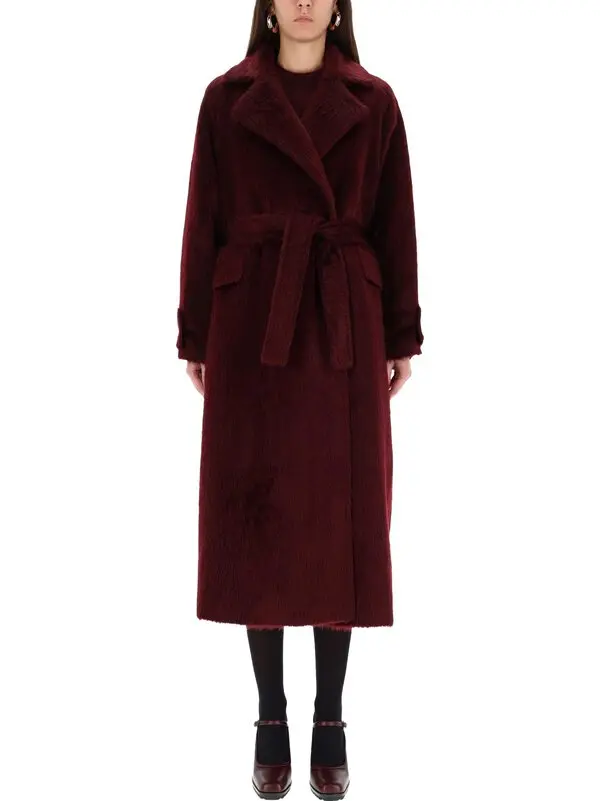 Max Mara Albata Coat - Red