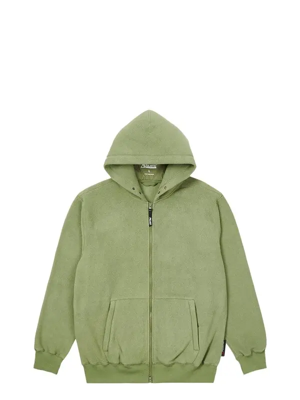 PALACE Polartec Lazer Zip Hood - Green