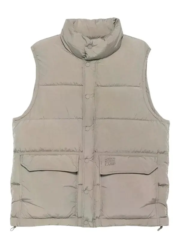 Maison Kitsuné Puffer Gilet - Grey