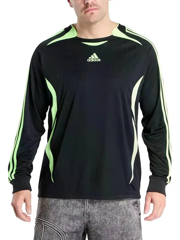 Adidas Teamgeist Adicolor Long-sleeved T-shirt - Black