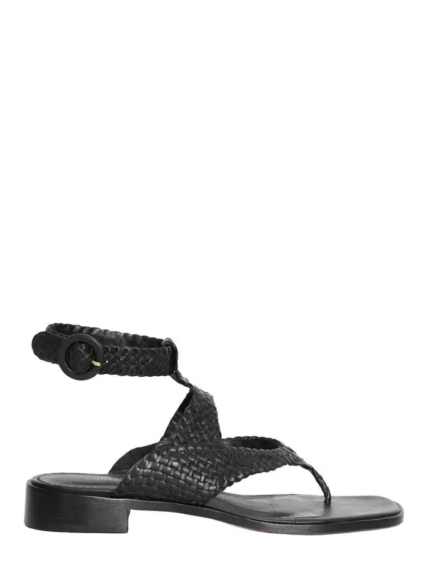 STUDIO CHOFAKIAN Truffle Sandals - Black