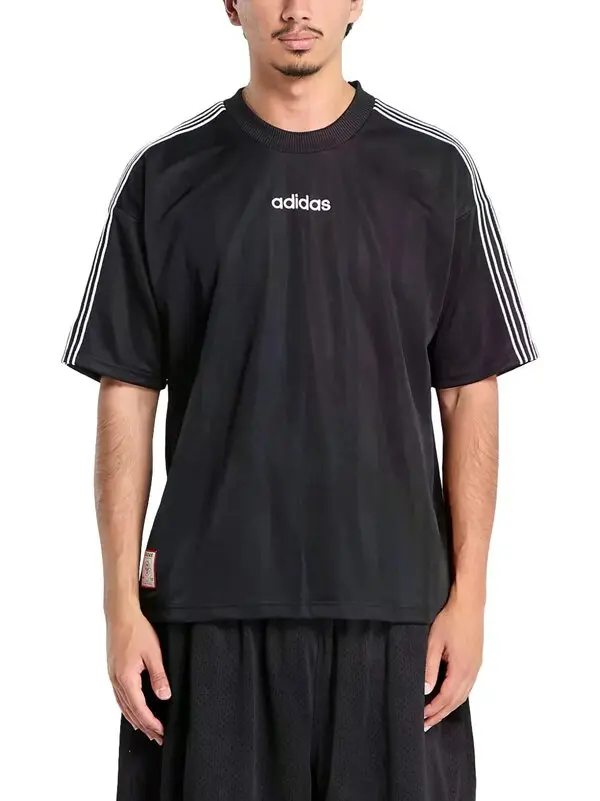 Adidas Striped Jersey - Black