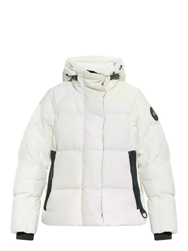 Canada Goose Hooded Puffer Jacket - White