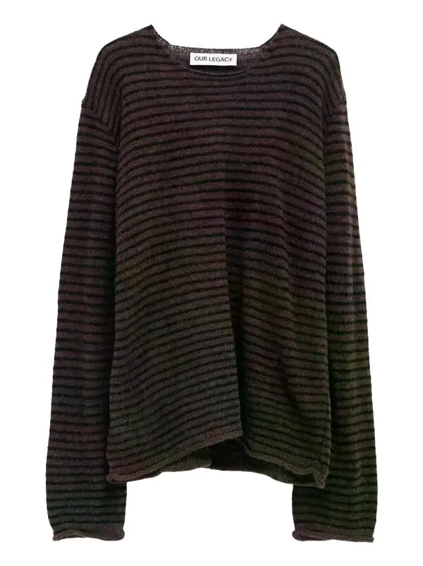 Our Legacy Striped Sweater - Brown