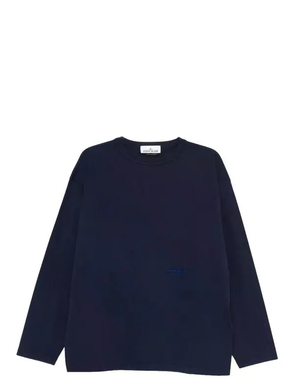 Stone Island Cotton Jersey T-shirt - Blue