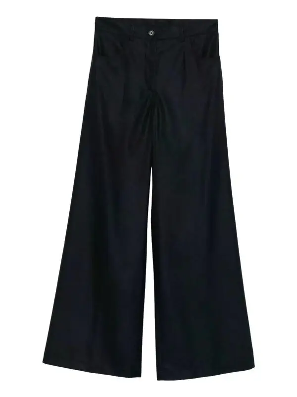 Aspesi Wide-leg Trousers - Blue