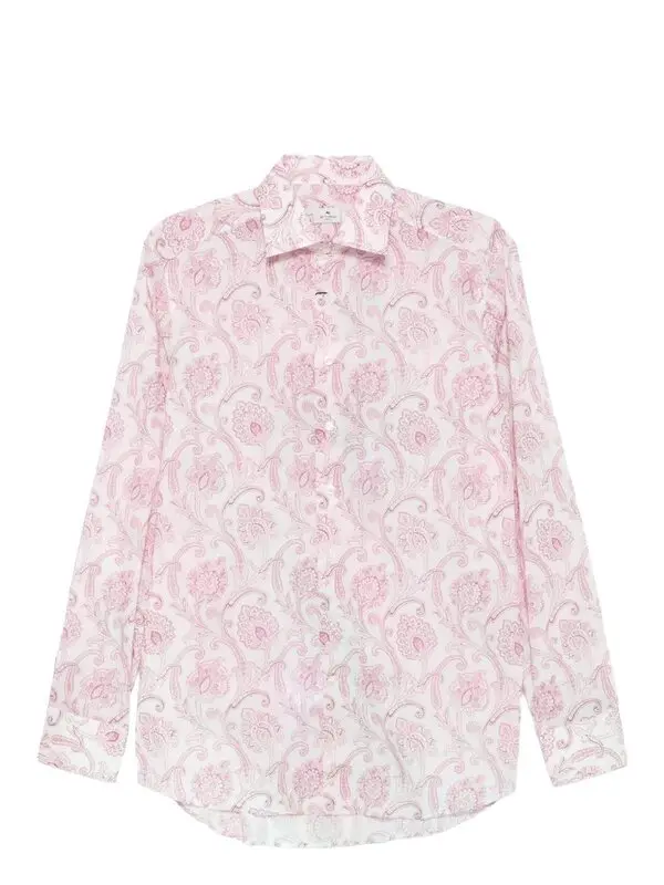 Etro Paisley-print Shirt - Pink
