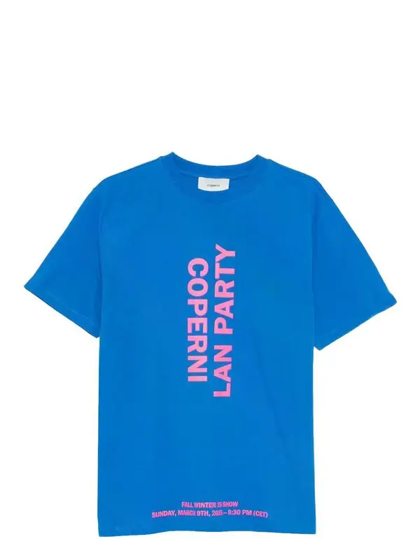 Coperni Lan Party T-shirt - Blue