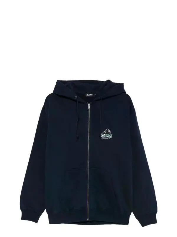 XLARGE Slanted Og Zip-up Hoodie - Blue