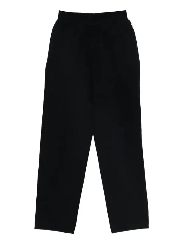 Aspesi Elasticated-waist Trousers - Black