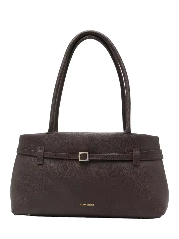 Manu Atelier Le Cambon East West Shoulder Bag - Brown