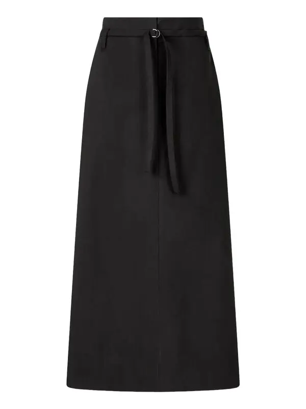 STUDIO TOMBOY Ripstop Long Skirt - Black